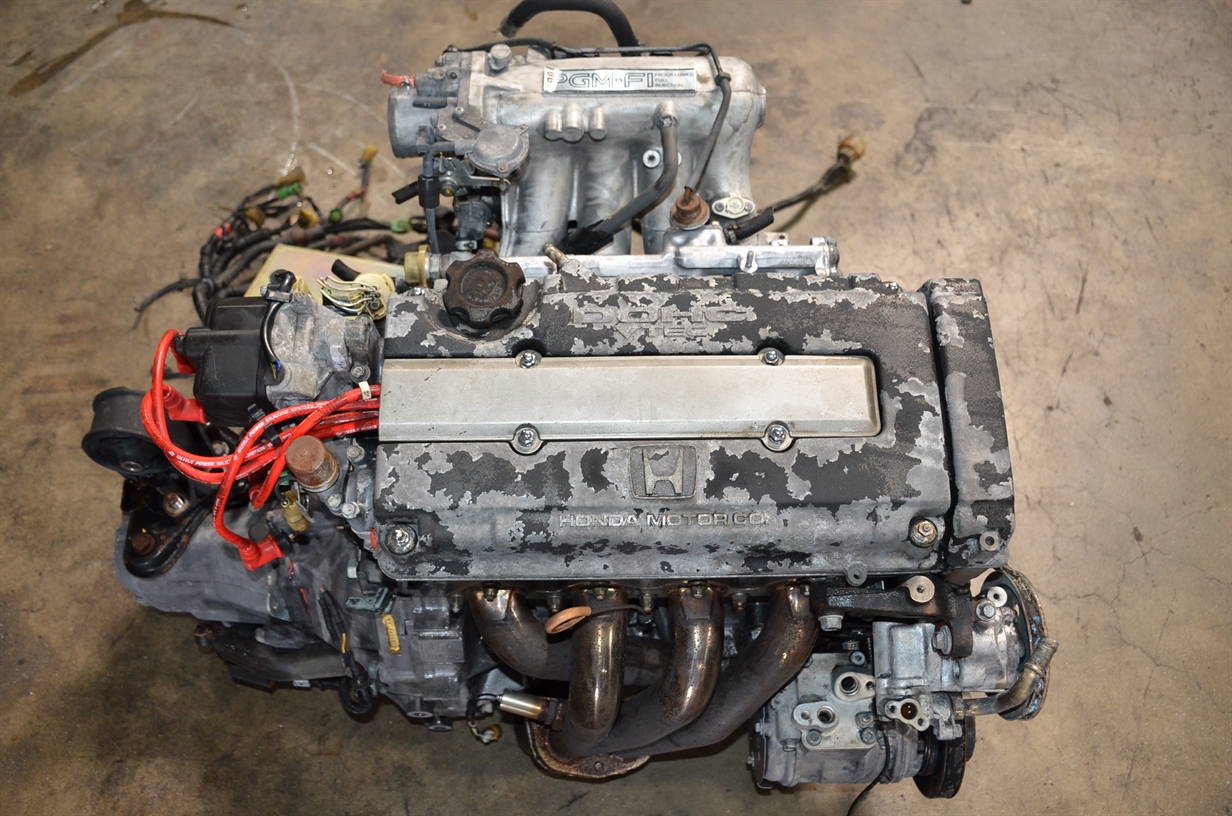 JDM B16A SiR OBD0 1988-1991 ENGINE WITH 5 SPEED LSD TRANSMISSION ECU FOR SALE | LA JDM