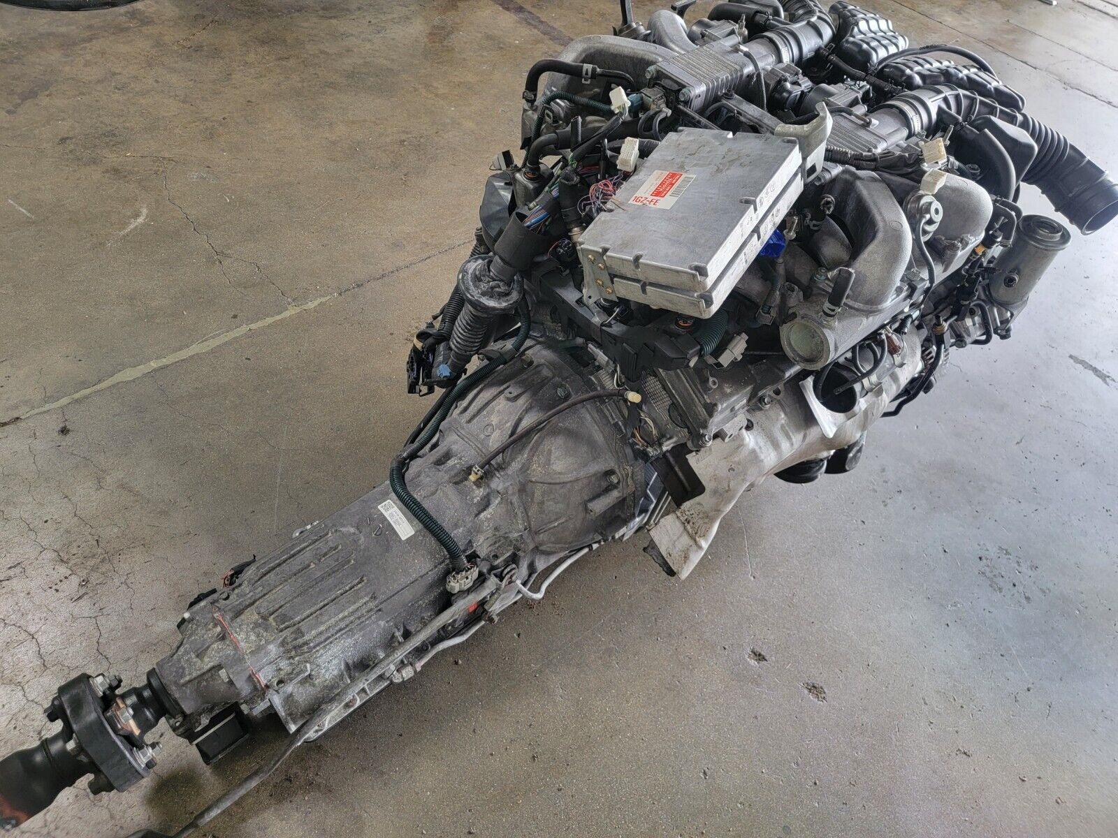 TOYOTA V12 5.0L CENTURY 1GZ-FE COMPLETE SWAP HARNESS AND ECU LOW MILES ...