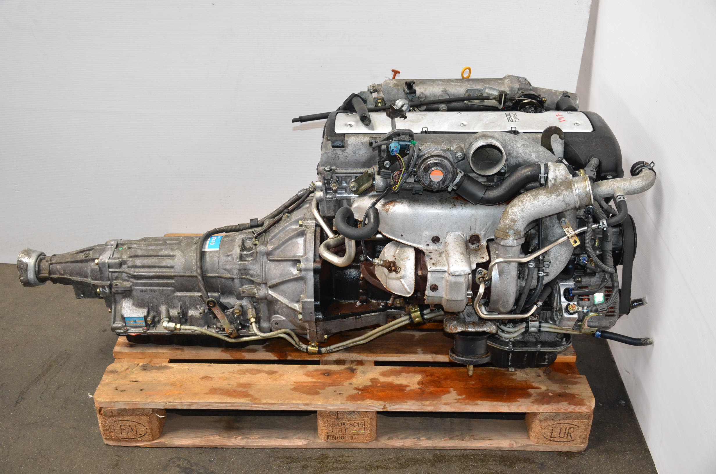 JDM TOYOTA 1JZGTE VVTI TURBO ENGINE 1JZ FRONT SUMP TRANS WIRING ECU 1JZ ...