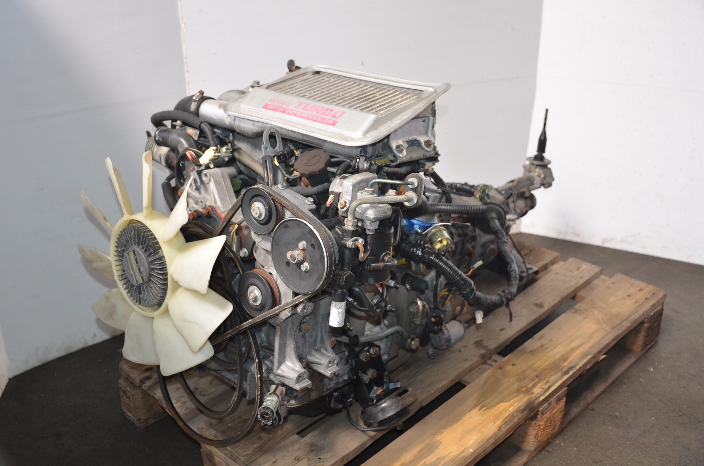 JDM 89-91 MAZDA RX7 FC TURBO 1.3L 13B ROTARY ENGINE 5 SPEED TRANS ECU ...